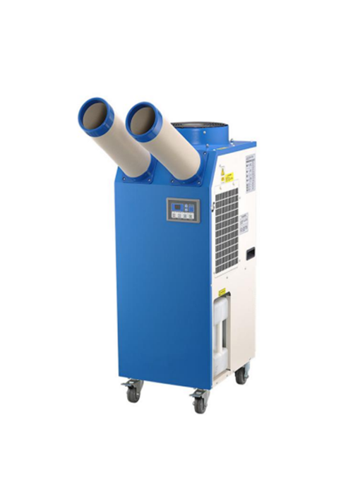 Floor Standing Portable Spot Air Conditioner , 2 Ducts Releasing Spot ...