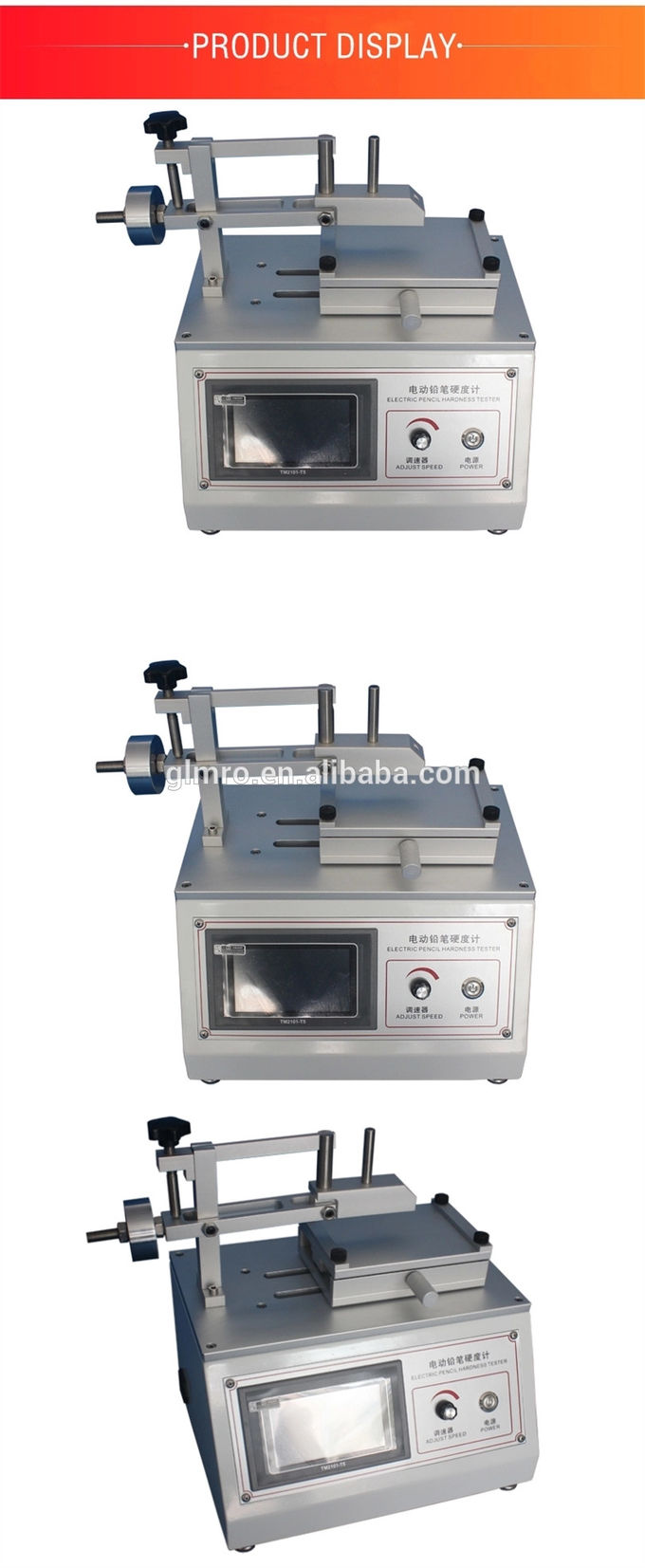 ASTM D3363 Touch Screen Electric Pencil Hardness Tester