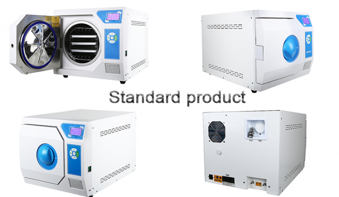 LCD Desktop Drying Sterilizer Pulsating Three Times Pre Vacuum ...