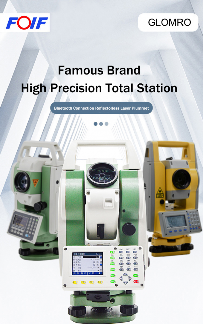 Multi-Language FOIF RTS112SR10 Reflectorless Total Station For ...
