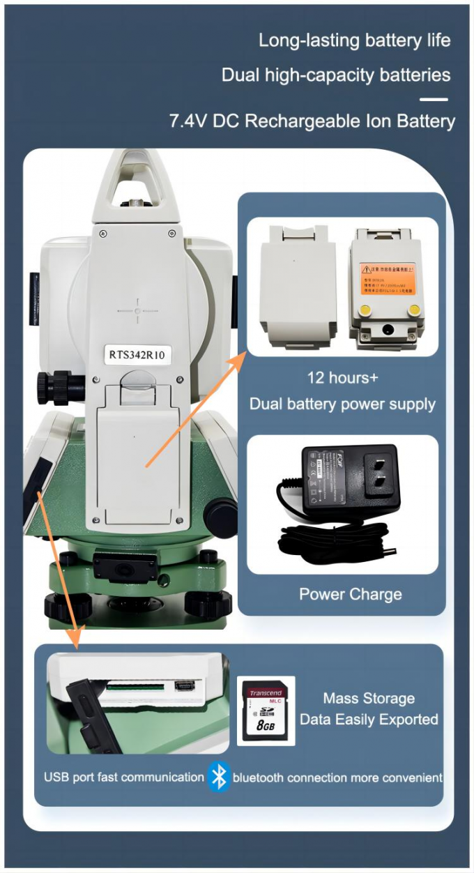 Multi-Language FOIF RTS112SR10 Reflectorless Total Station For ...