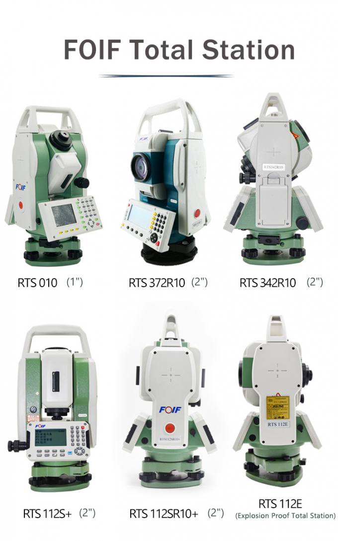 Multi-Language FOIF RTS112SR10 Reflectorless Total Station For ...