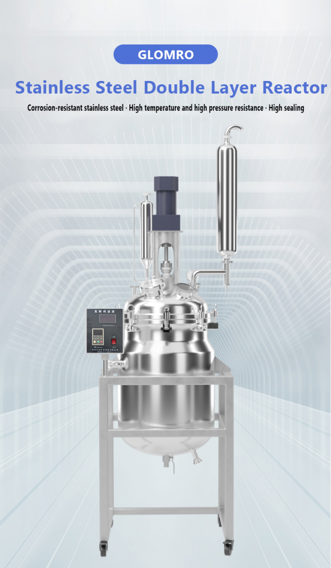 Chemical Laboratory Reaction Kettle High Temperature Stainless Steel ...