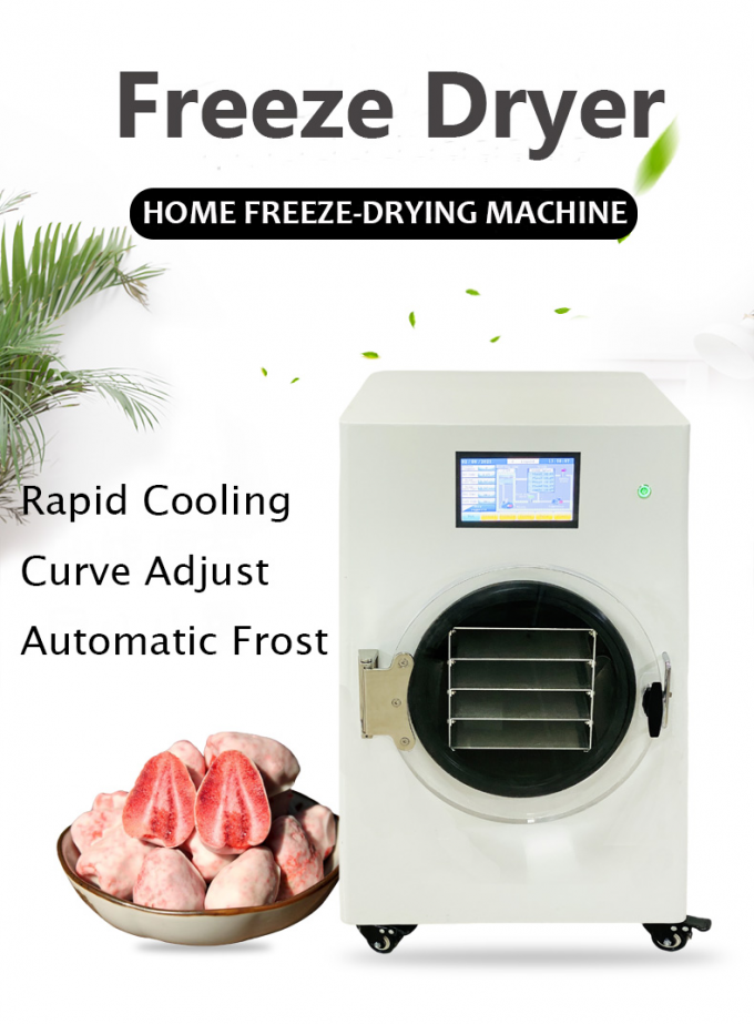 Industrial Lab Home Mini Freeze Dryer Instant Coffee Herb Flowers Food ...