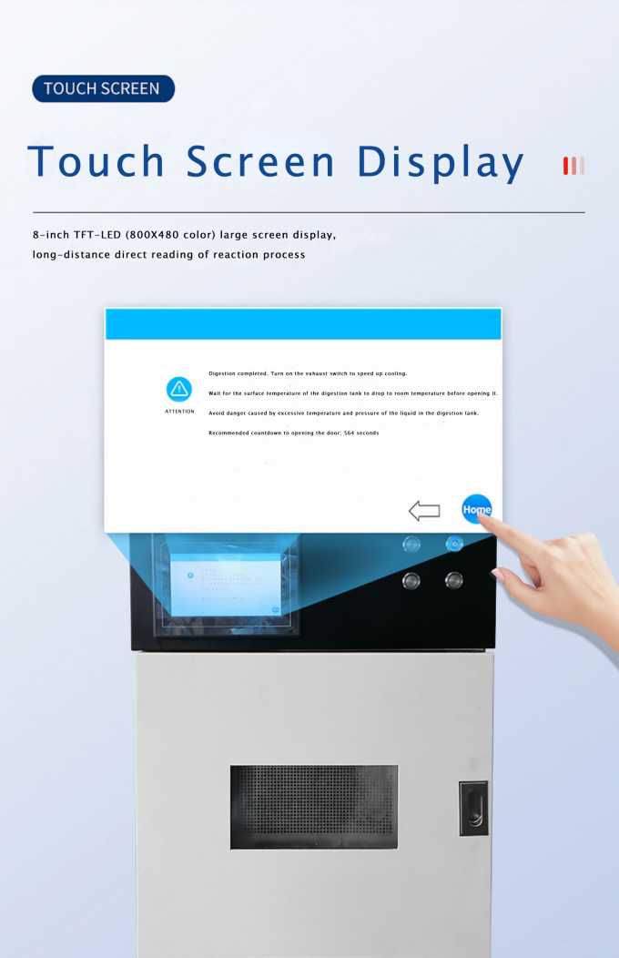 High Throughput Intelligent Microwave Digestion Instrument With Safety ...