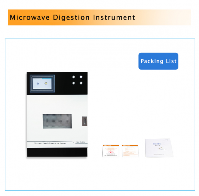 High Throughput Intelligent Microwave Digestion Instrument With Safety ...