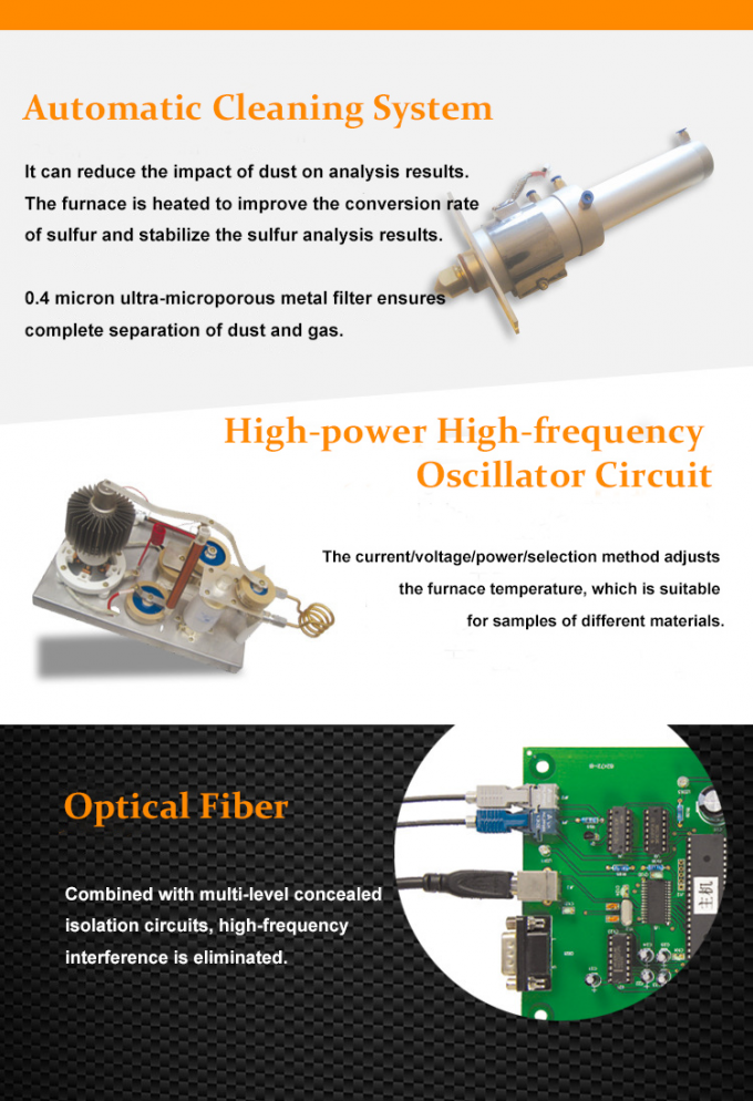 Infrared Carbon And Sulfur Rapid Analyzer For Foundry Metallurgy Industry
