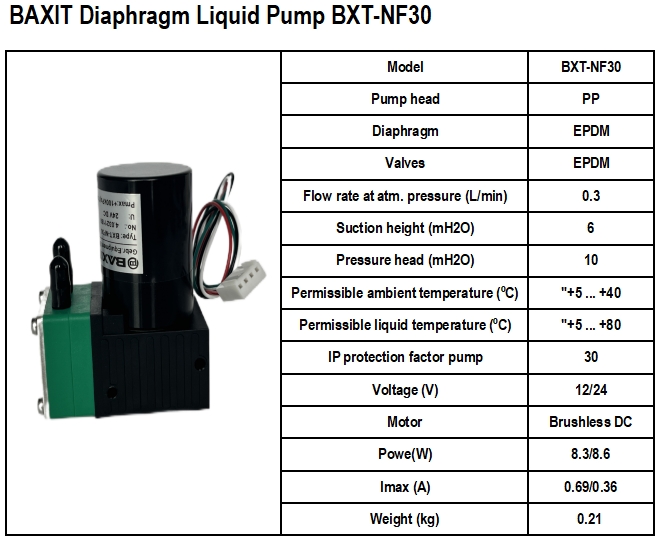KNF Diaphragm Liquid Pump NF30 Vacuum pump Micro sampling pump