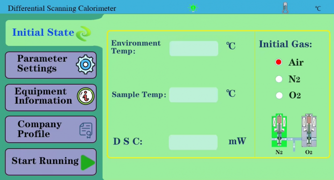 Differential Scanning Calorimeter DSC / OIT Tester Test Melting Point ...