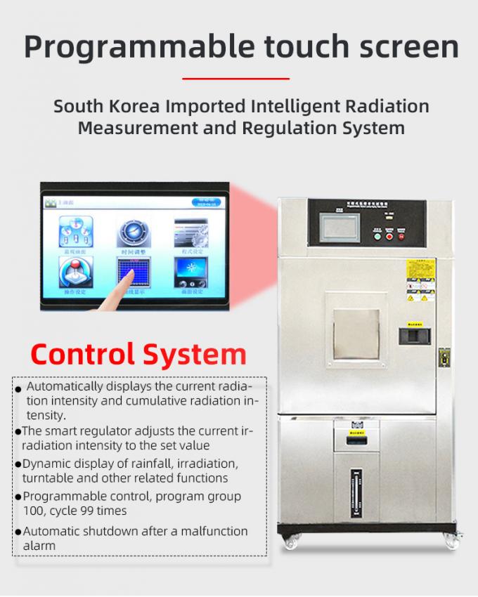 Xenon Arc Lamp Test Chamber Xenon Accelerated Weathering Testing Machine