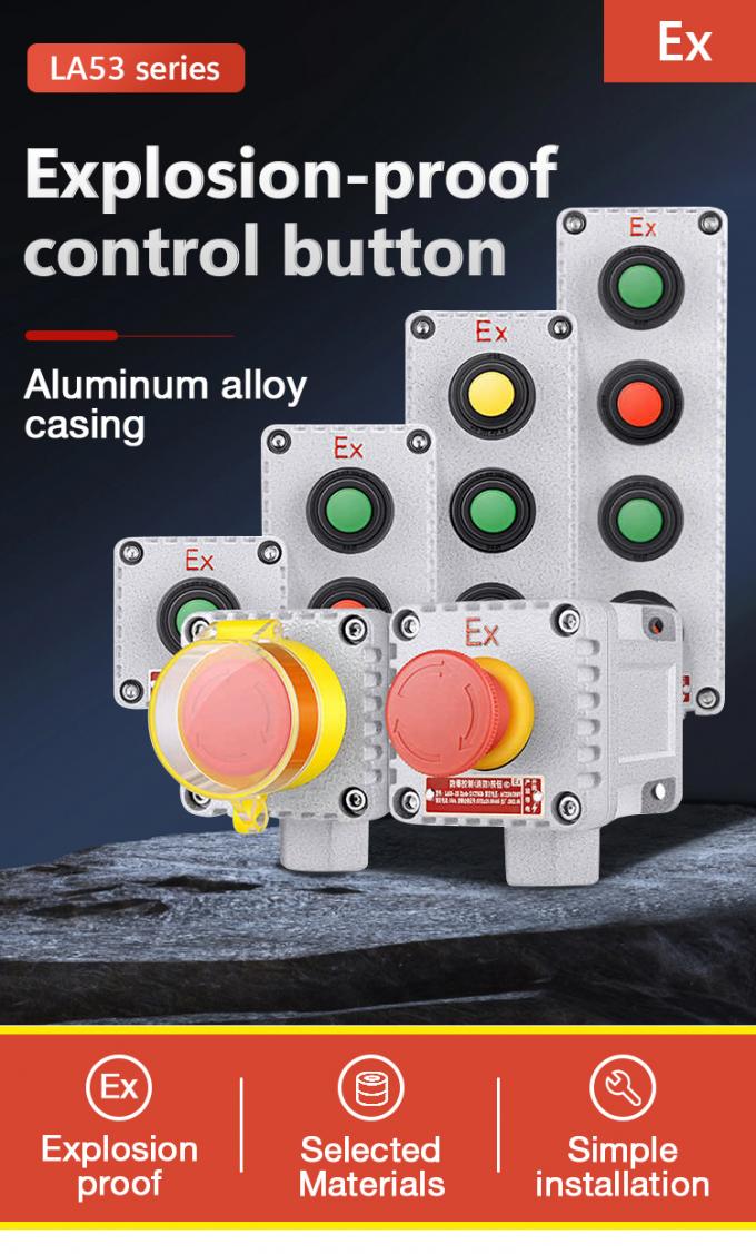 ATEX Explosion Proof Control Button for Hazardous Areas