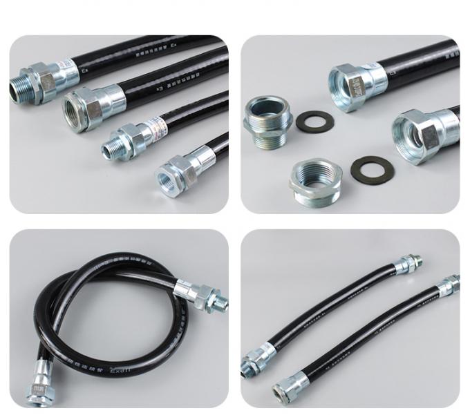 G1/2'' Waterproof Explosion Proof Rubber Flexible Conduit rubber hose