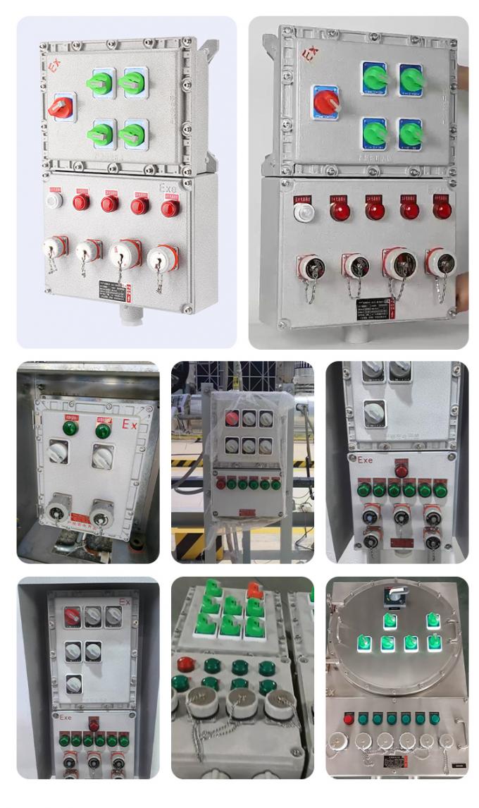 ATEX IECEx Certified Explosion Proof Socket Box with Multi-Plug Outlets