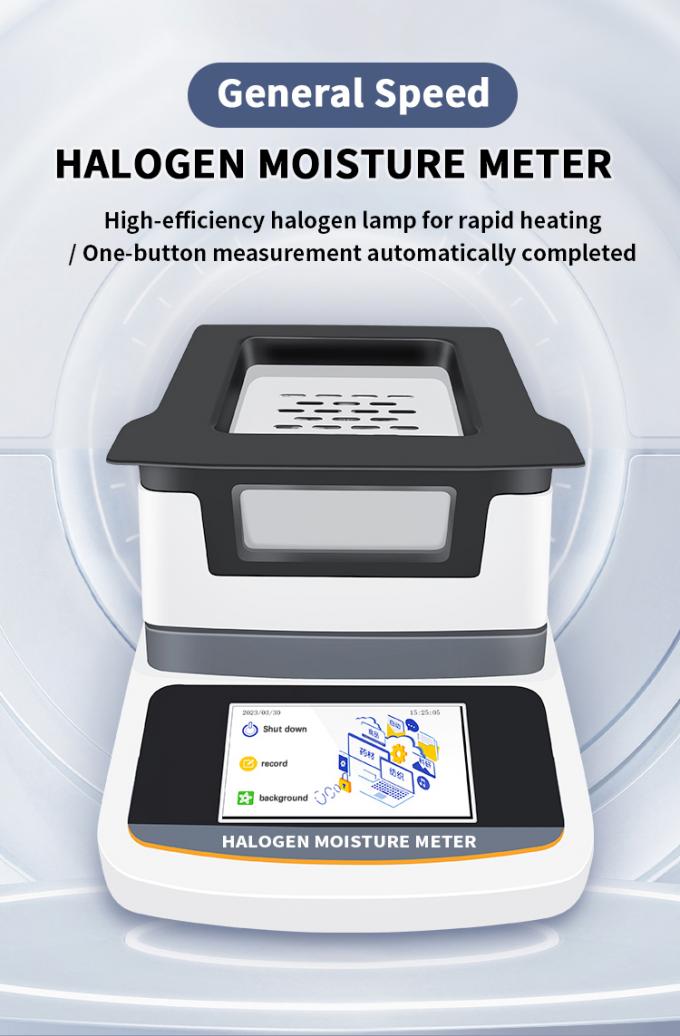 Moisture Analyzer 110g halogen moisture analyzer meter Halogen Lamp the ...
