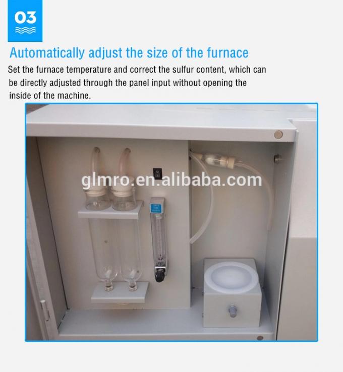 Automatic Sulfur Analyzer Sulfur Content Tester Machine