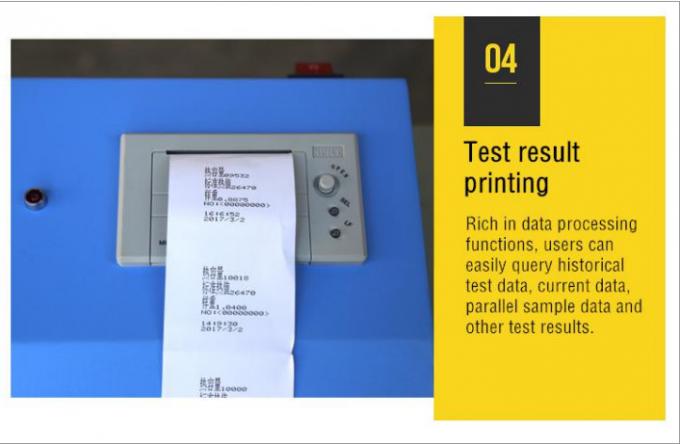 ASTM D4809 Laboratory Coal Calorimeter Calorific Value Meter